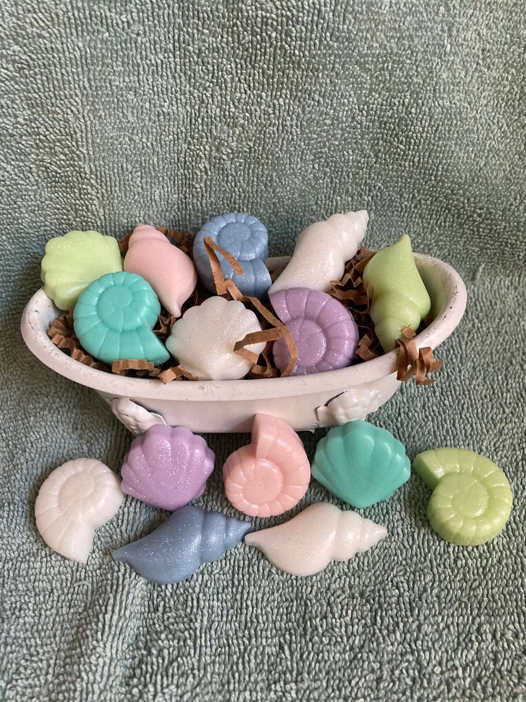 Mini Seashell Soaps: Summer Wedding Bridal Shower Favors, Decorative ...