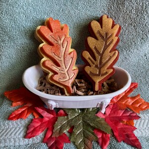 Fall Leaf Soap Set - Fall Soap,fall Leaves, Autumn, Fall Weddings, Bridal Showers, Guest Soaps ...