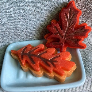 Fall Leaf Soap Set - Fall Soap,fall Leaves, Autumn, Fall Weddings ...