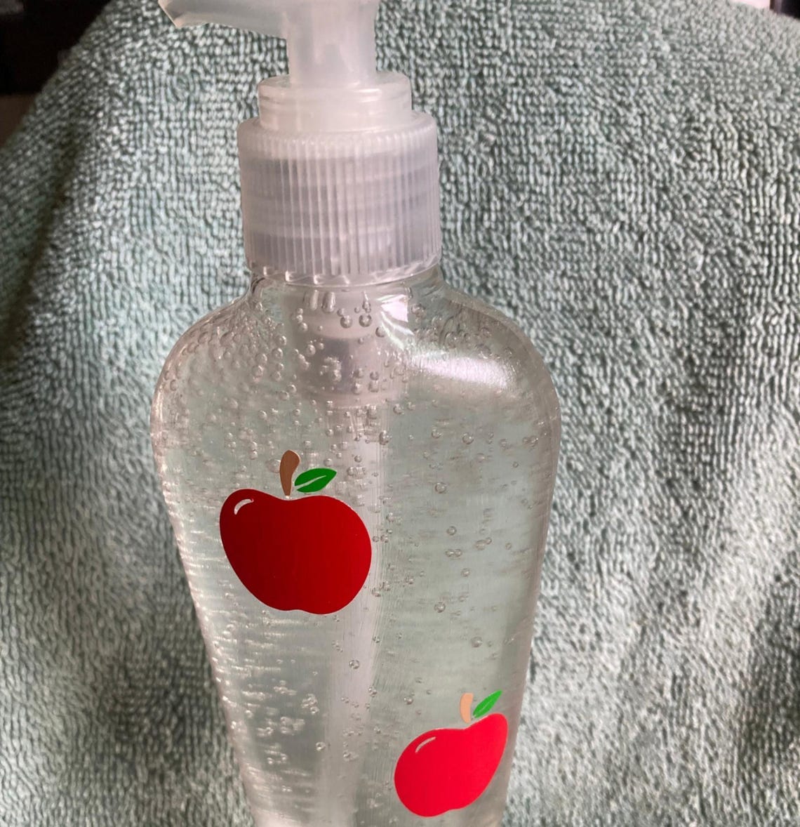 Apple Soap Dispenser – Teacher Gift, Fall Decor - Etsy