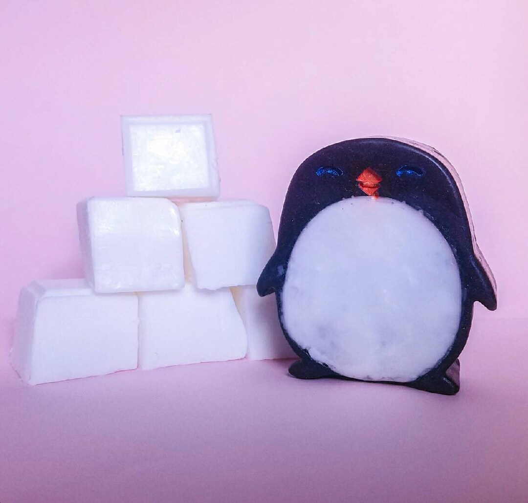 Penguin Soap: Shea Butter Kids Soap, Party Favor - Etsy