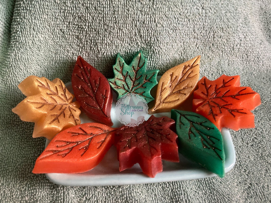 Fall Leaf Soap Set: Autumn Wedding Favors, Guest Soaps - Etsy