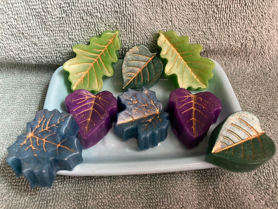 Leaf Soap Set: Colorful Guest Soaps, Party Favors - Etsy