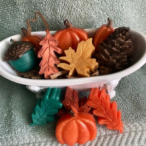 Mini Fall Soap Set: Handmade Autumn Decor Soaps (17pc) - Etsy