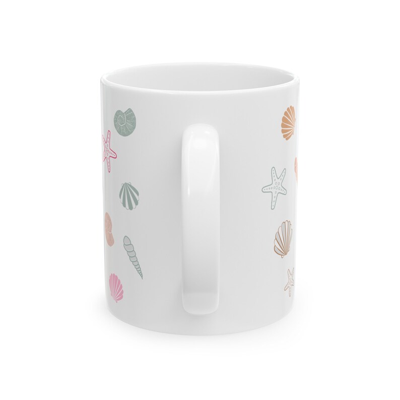 Beach Seashell Coffee Mug - Etsy