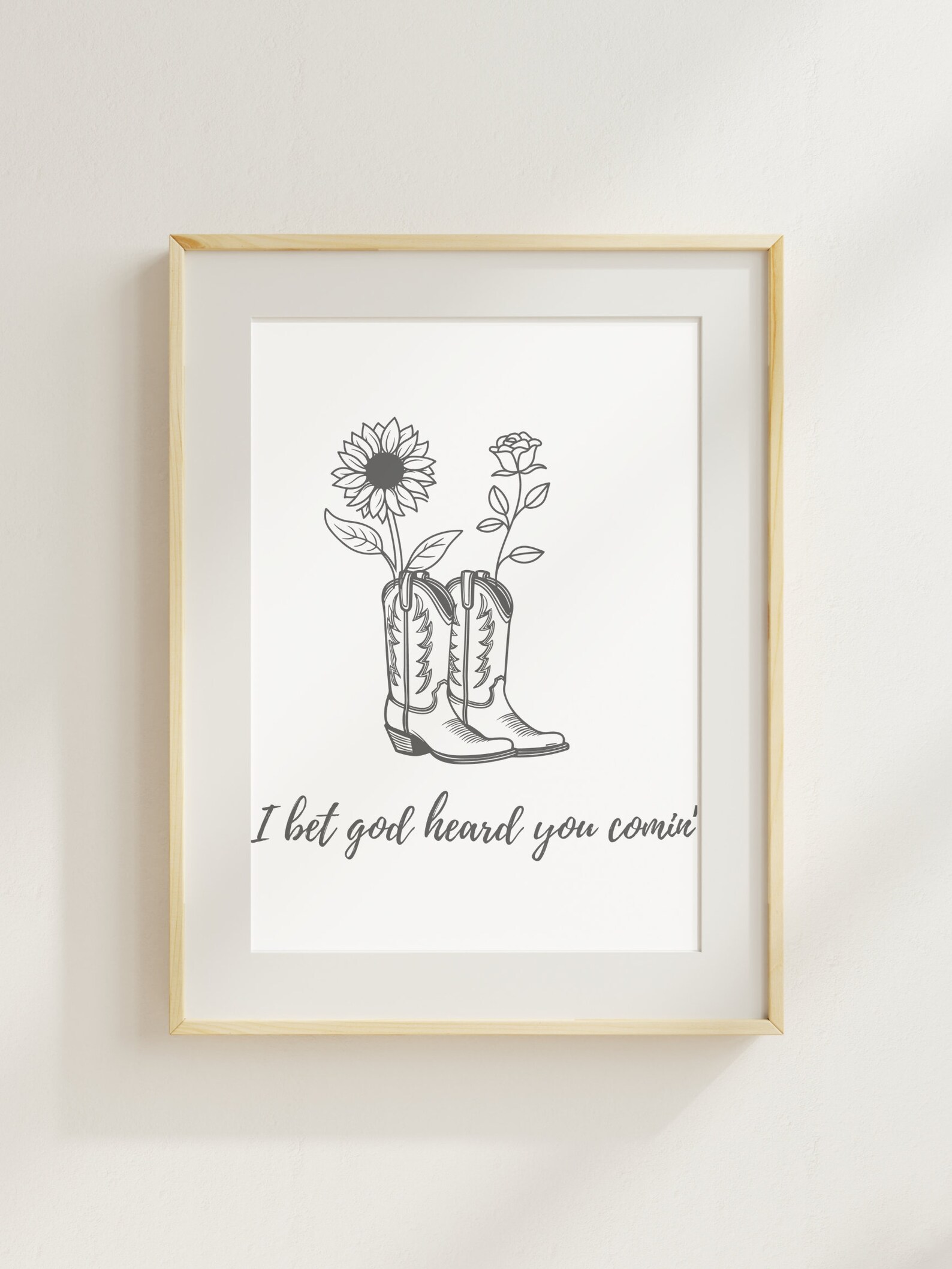 Pink Skies, Zach Bryan Poster, Art Trendy, Cowgirl Wall Art. Cowgirl ...