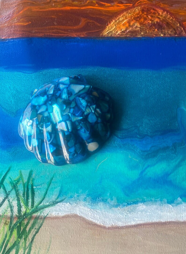 Seashell Collectors Beach Lovers Check Out These Handcrafted Epoxy ...