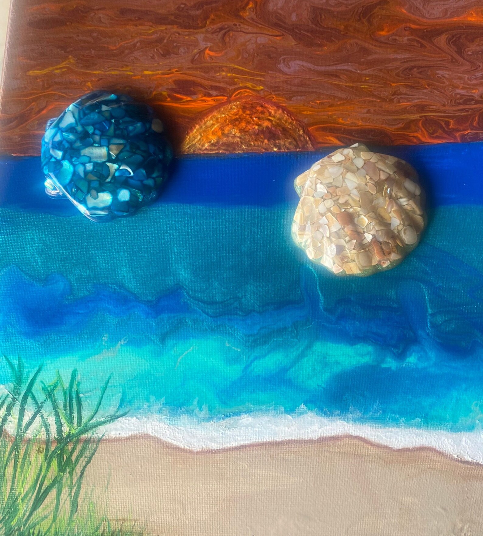 Seashell Collectors Beach Lovers Check Out These Handcrafted Epoxy ...