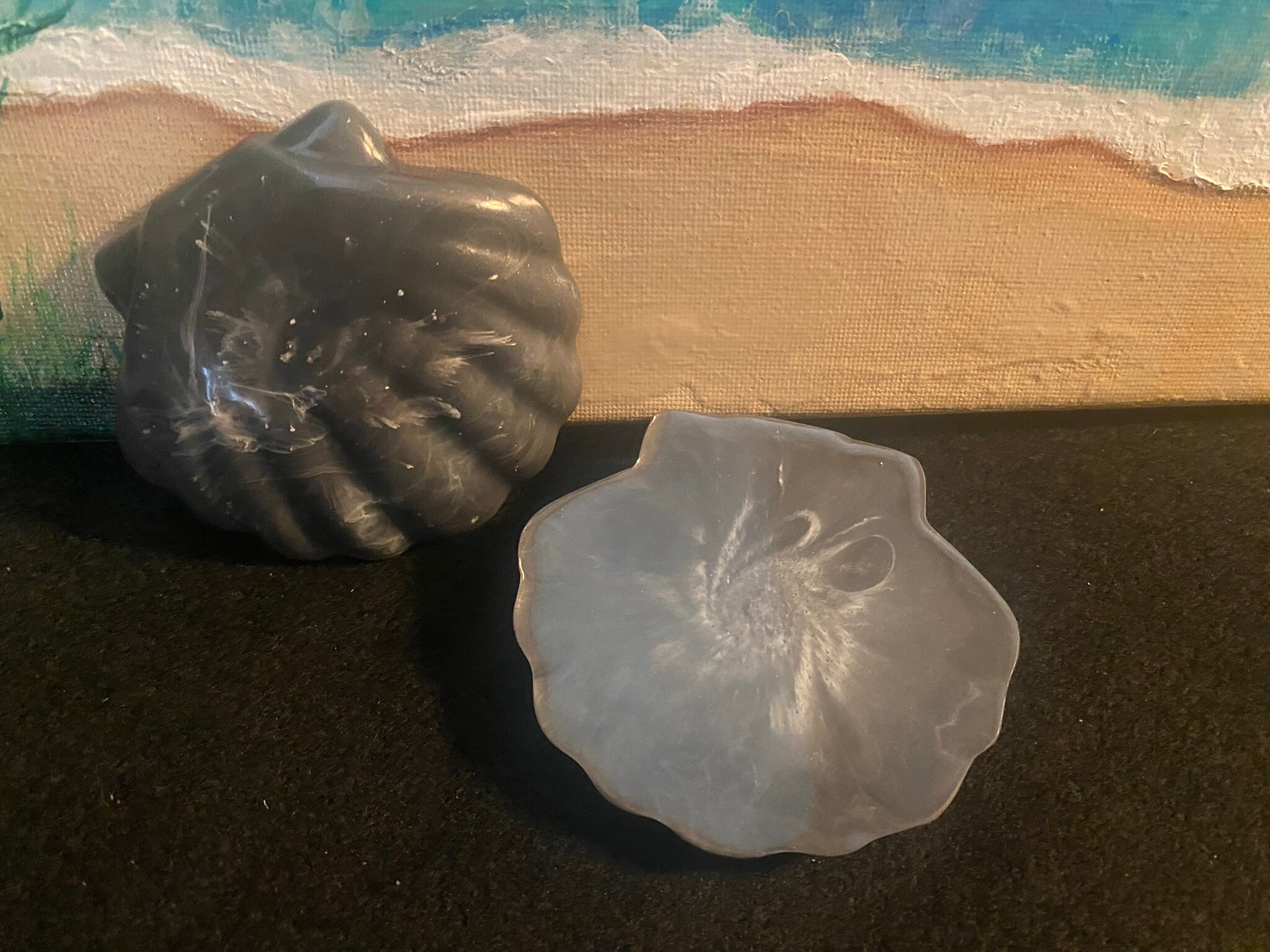 Seashell Collectors Beach Lovers Check Out These Handcrafted Epoxy ...
