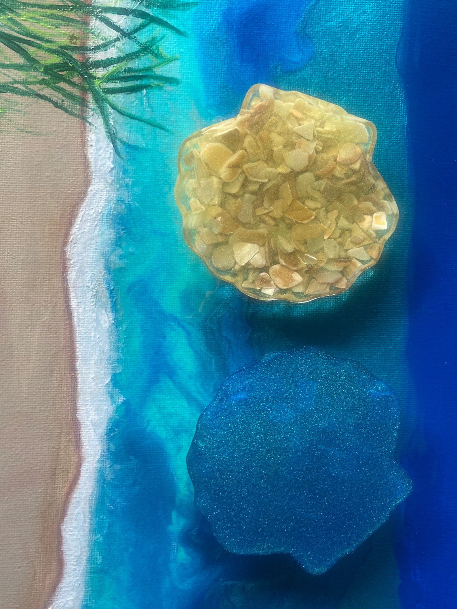 Seashell Collectors Beach Lovers Check Out These Handcrafted Epoxy ...