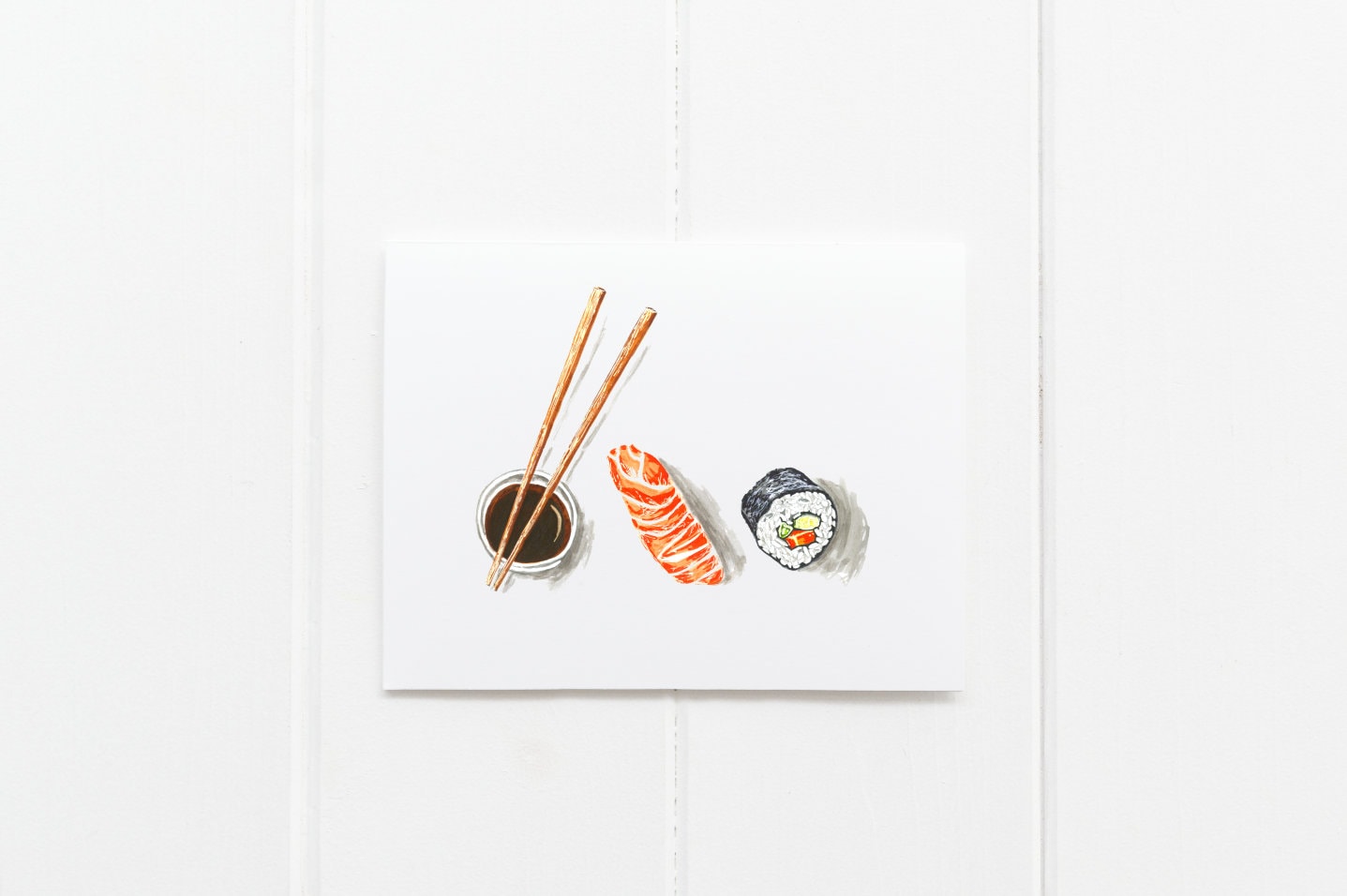 Sushi Card - Etsy