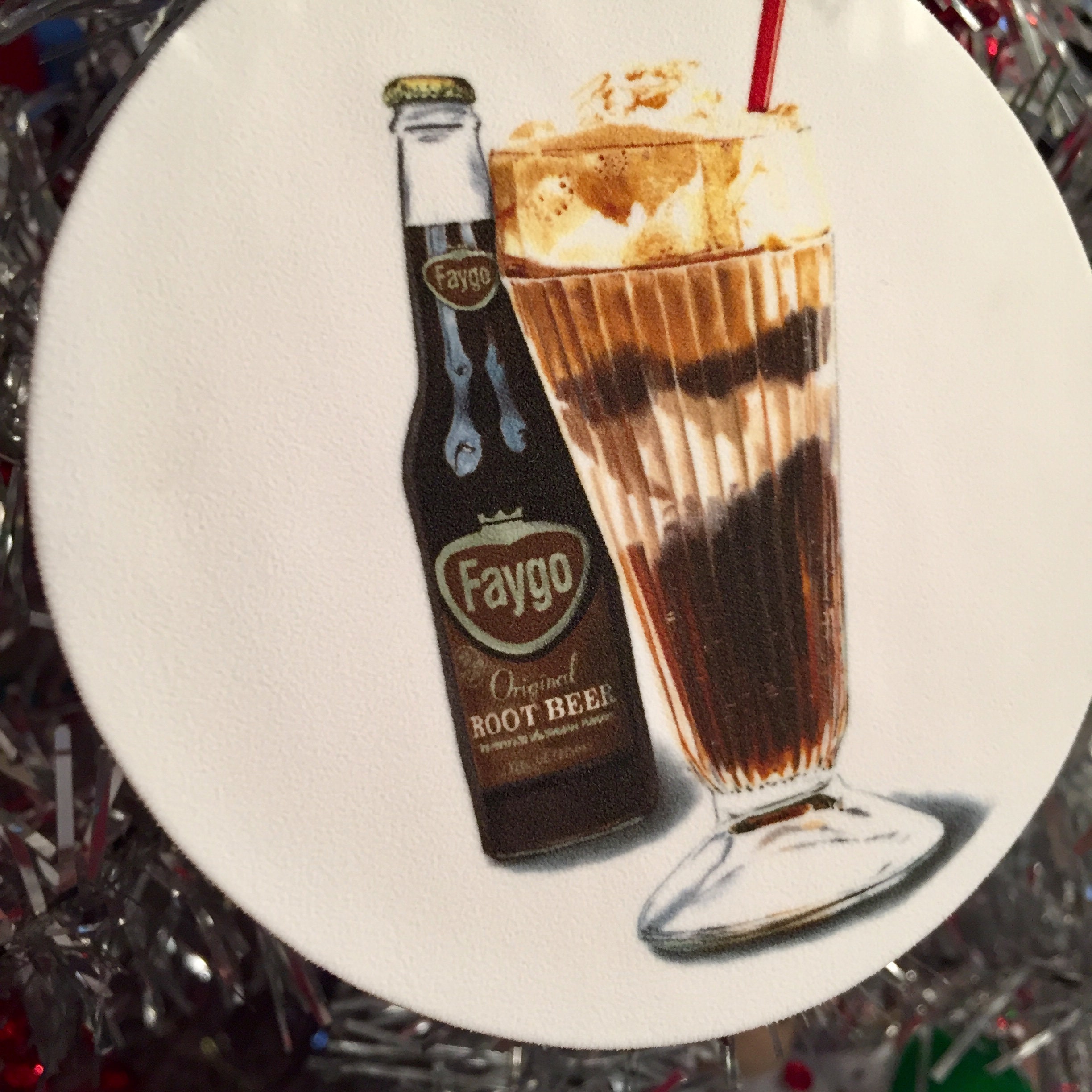 Faygo Rootbeer Float Digital Illustrated Shrink Film Holiday Christmas ...
