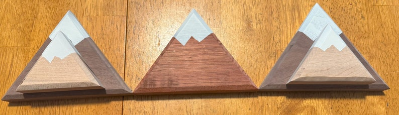Scenic Modular Mountains, Nice Placeable Wood Mountains, Changeable ...