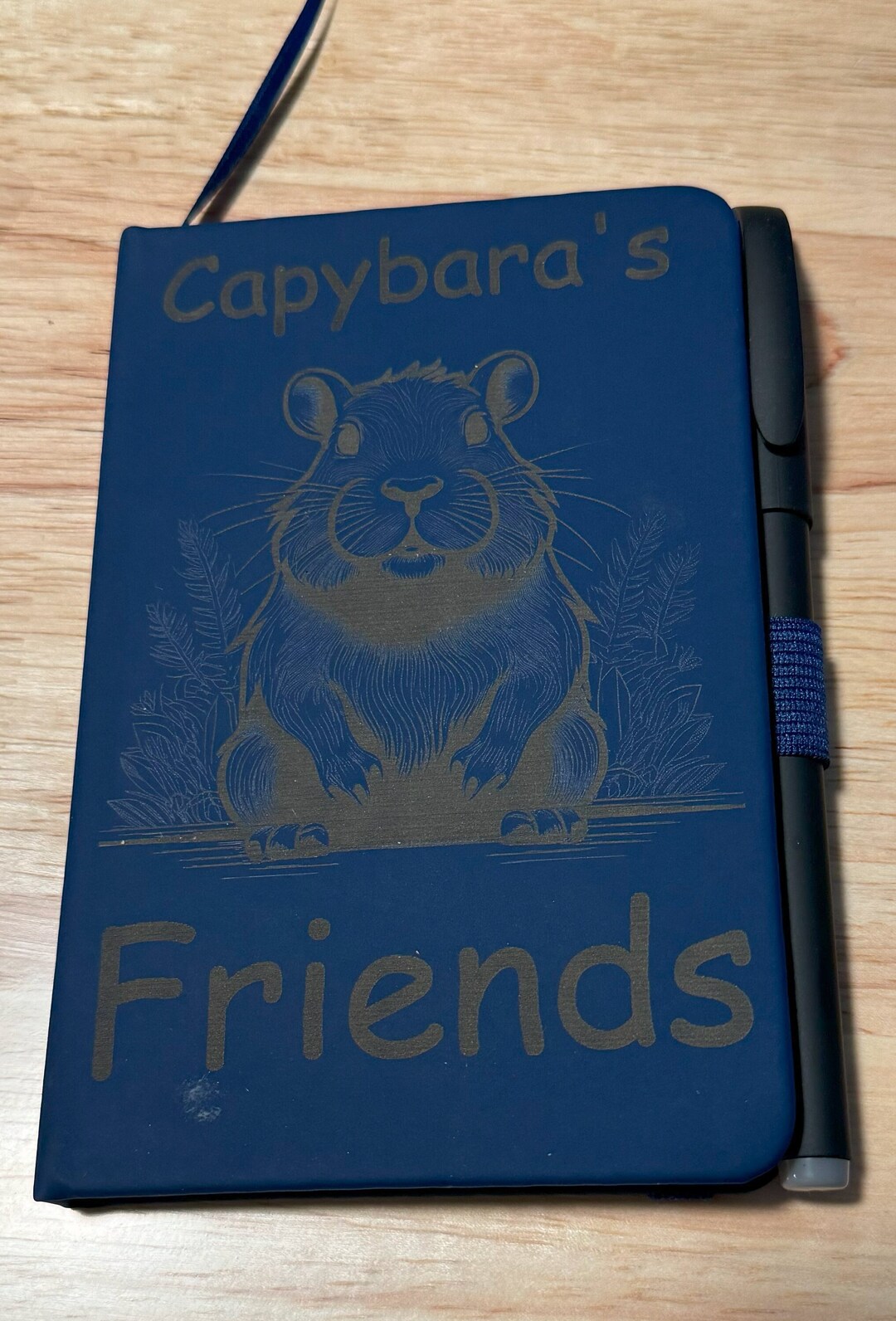Pocket Sized Capybara Journal, Convenient Rectangle Notepad,comfortable ...