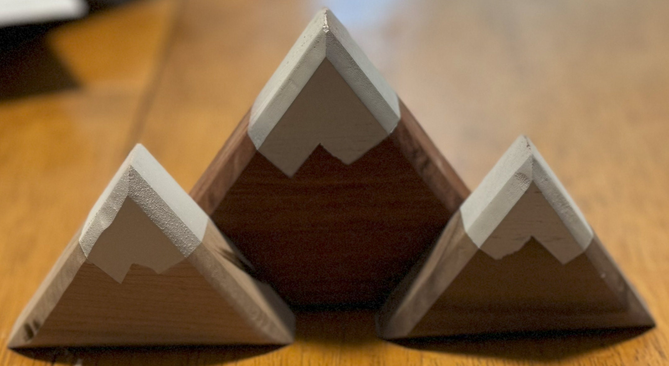 Scenic Modular Mountains, Nice Placeable Wood Mountains, Changeable Self-standing Home Decor ...