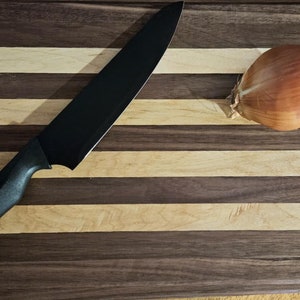 Hard Wood Cutting Board, Maple & Walnut Cutting-board, Beautiful ...