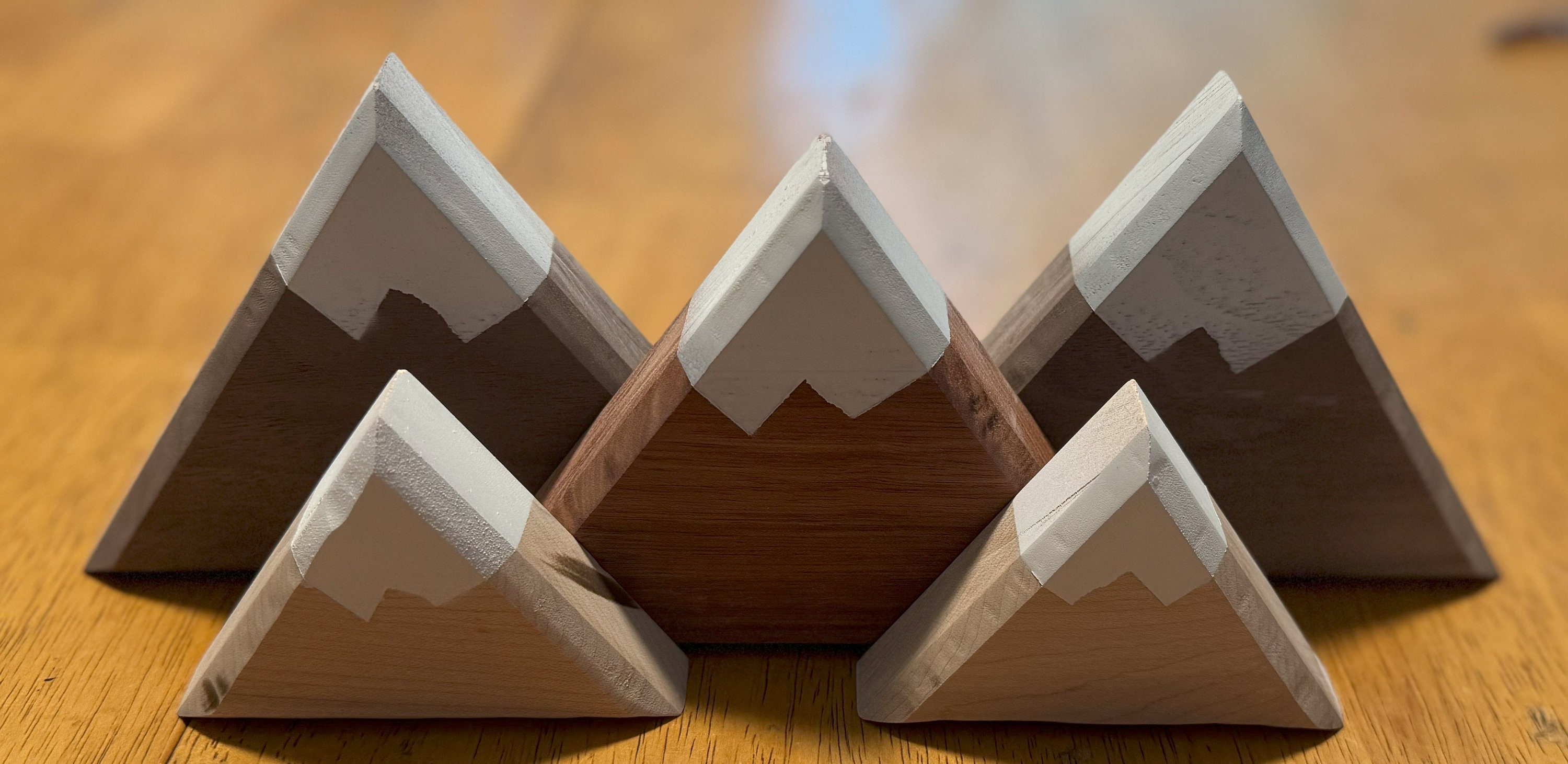 Scenic Modular Mountains, Nice Placeable Wood Mountains, Changeable ...