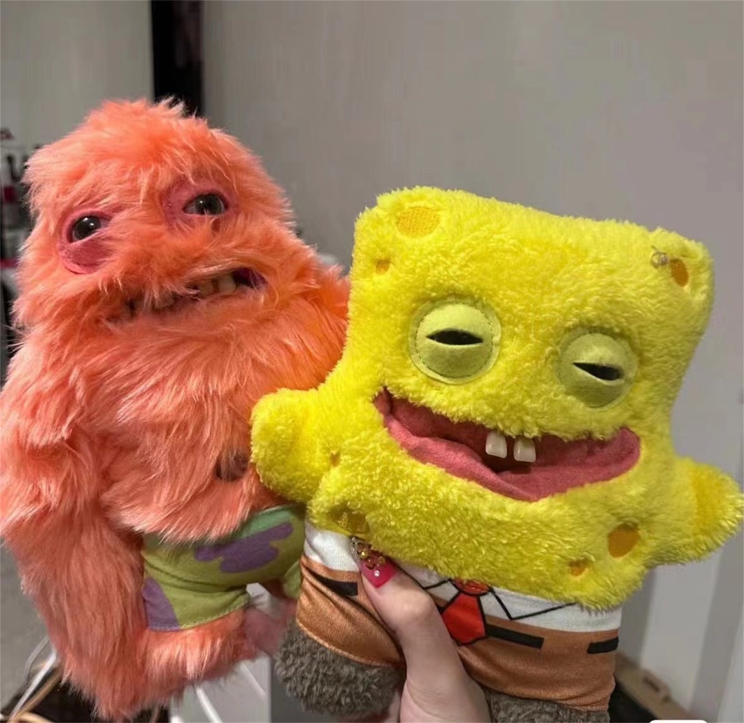 Set of 2 / Fuggler Spongebob Squarepants Patrick Star Nickelodeon, NEW ...