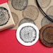 Custom Tree Rings With Heart and Initials Rubber Stamp Rustic - Etsy