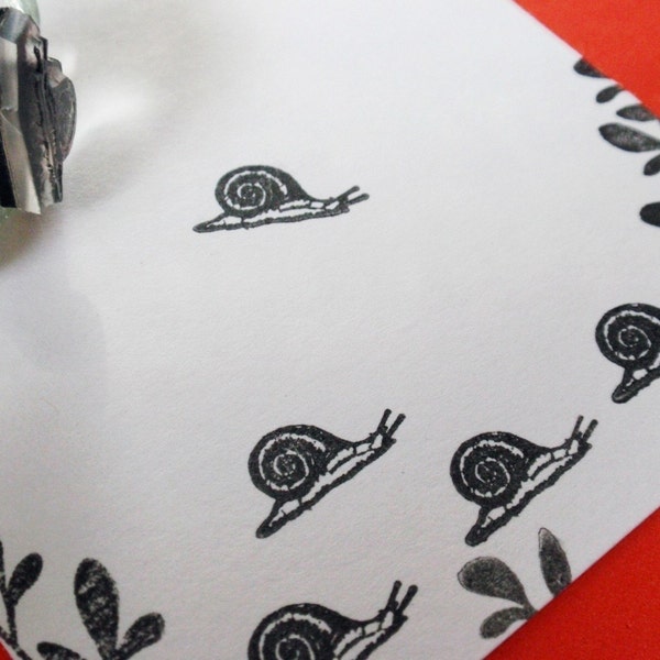 Snail Mail Stamp - Etsy