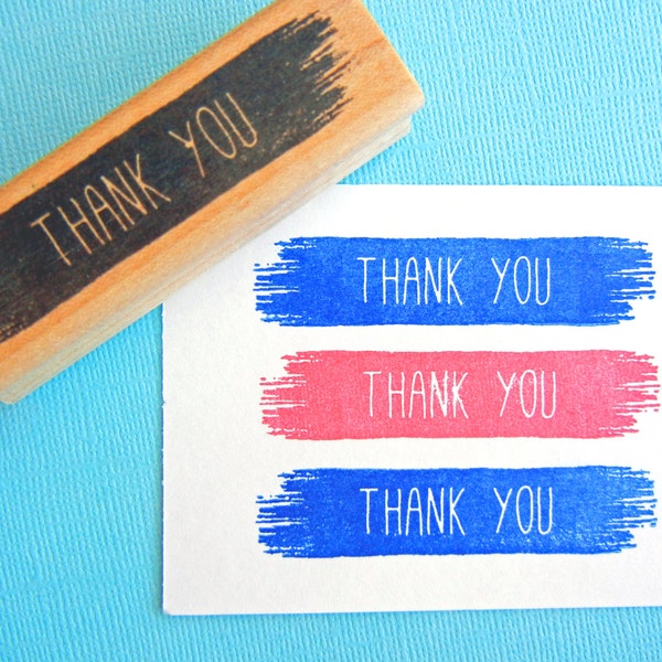 Thank You Stamp - Etsy