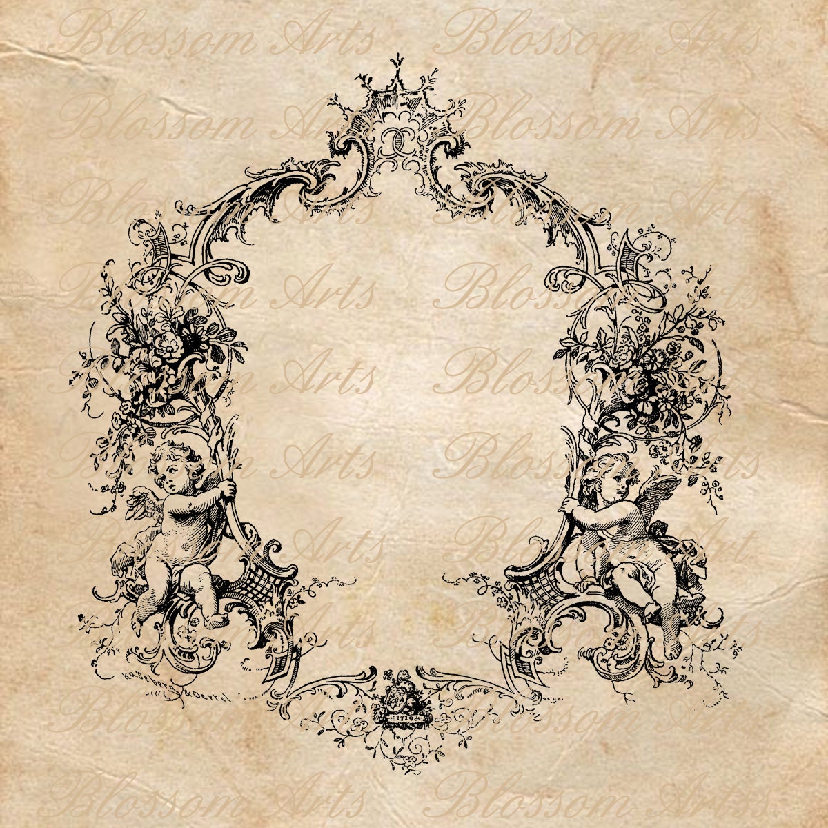 Page Borders Cherubs