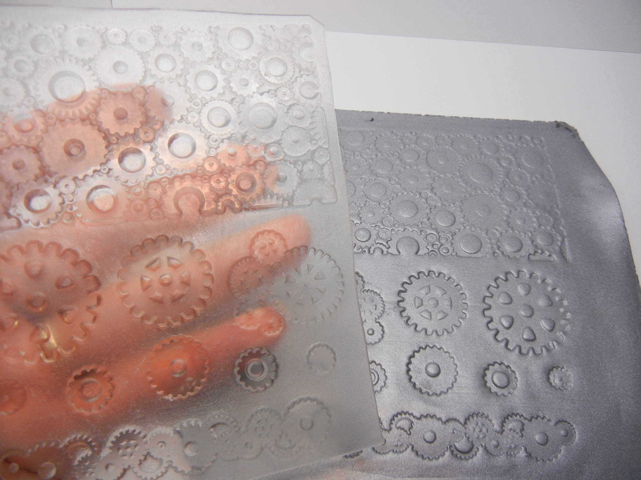 STEAMPUNK GEARS Texture Stamp Set / Texture Mat for Clay | Etsy