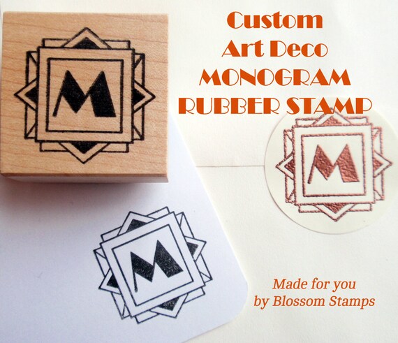 Initial Stationary Stamps Letter Writers Alliance: New Custom Rubber