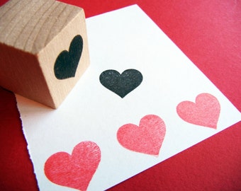 Love Heart Stamp | Etsy