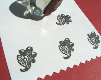 Rubber Stamp Tiny Acorn - Etsy