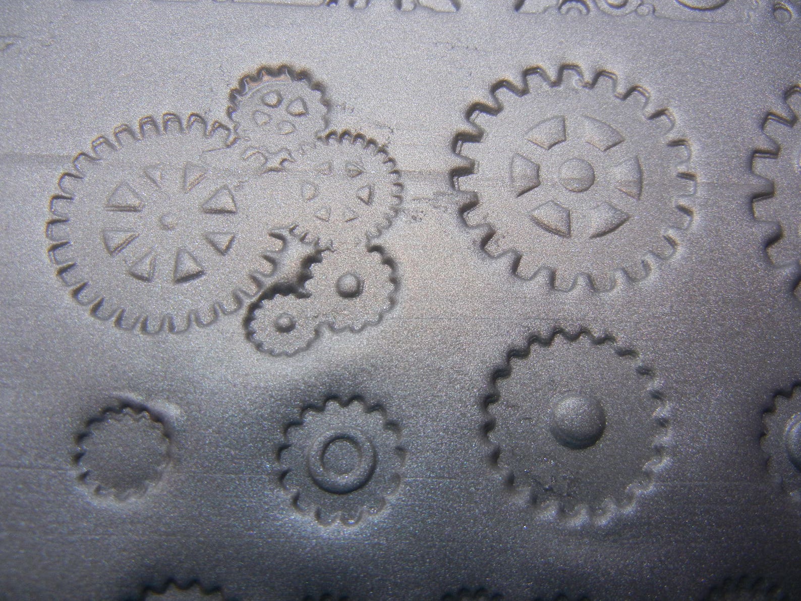 STEAMPUNK GEARS Texture Stamp Set / Texture Mat for Clay | Etsy