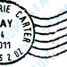 Custom Vintage Postmark, Postage Stamp Cancellation Mark Rubber Stamp ...