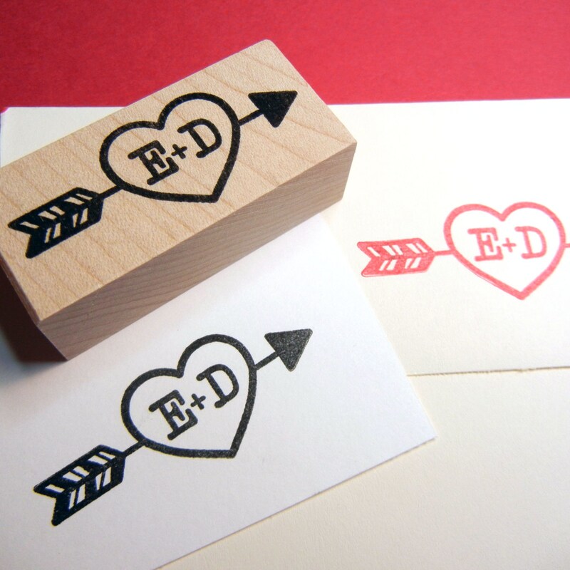 Arrow Rubber Stamp - Etsy