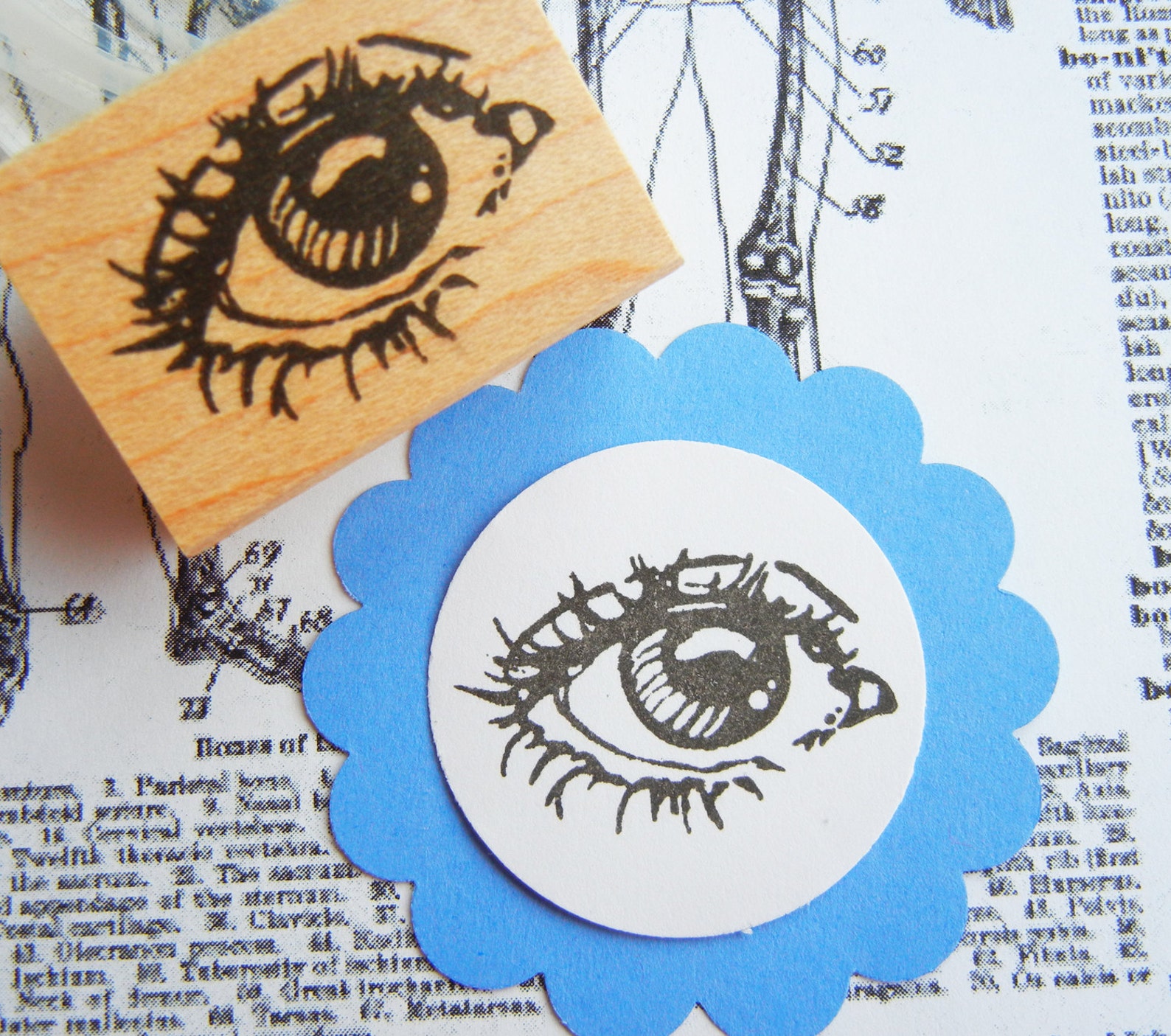 Human Brain Rubber Stamp Anatomy Rubber Stamp Gift for - Etsy