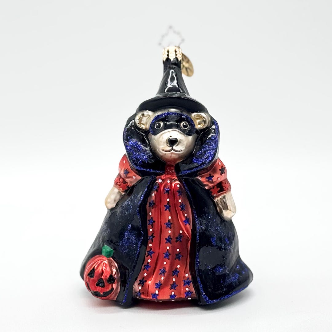 Christopher Radko Muffy Witch Vintage Glass Ornament - Etsy