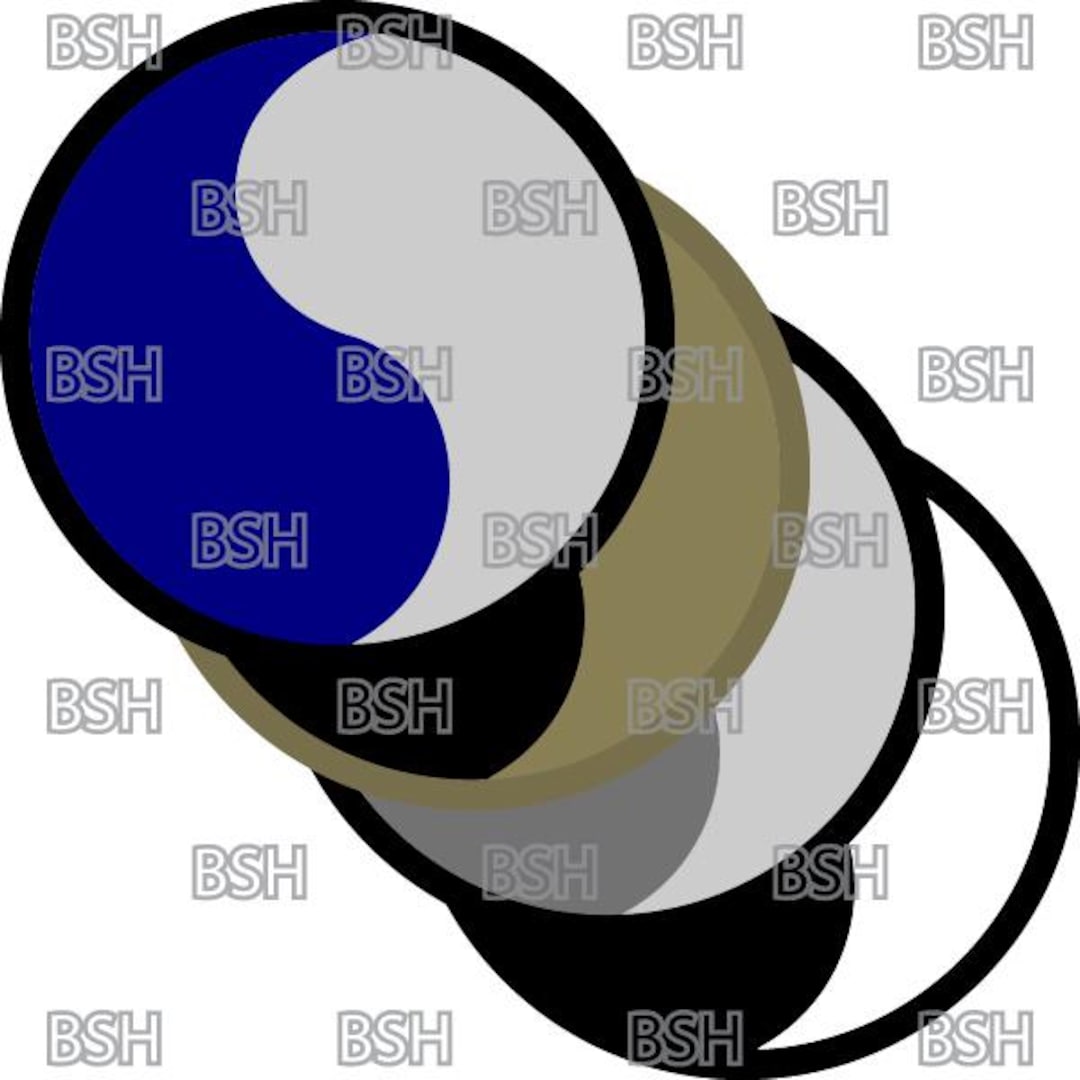 29th Infantry Division Patch Vector Image Files (.ai, .pdf, & .svg ...