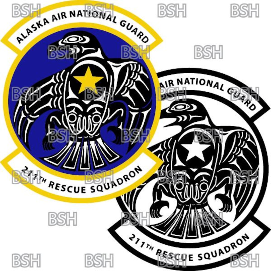 211th Rescue Squadron (alaska ANG) Patch Vector Image Files (.ai, .pdf ...