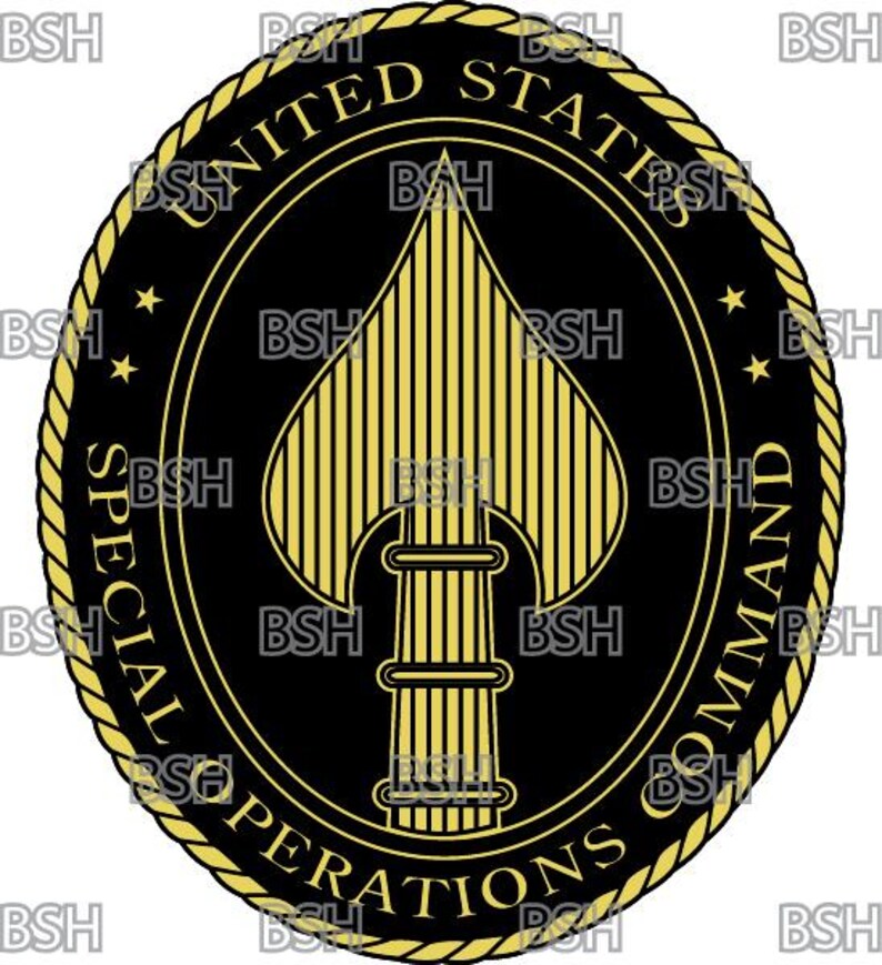 USSOCOM Insignia Vector Image Files .ai, .pdf, & .svg Formats Plus ...