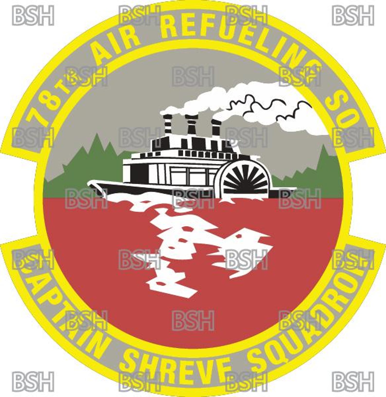 78th Air Refueling Squadron (mcguire AFB) Patch Vector Image Files (.ai ...