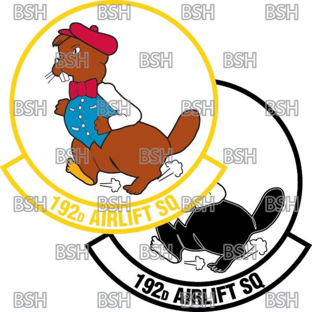 192nd Airlift Squadron (nevada ANG) Patch Vector Image Files (.ai, .pdf ...