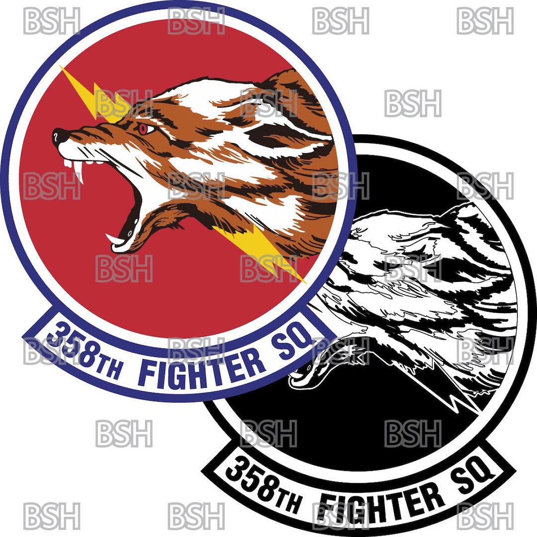 358th Fighter Squadron (whiteman AFB) Patch Vector Image Files (.ai, .pdf, & .svg Formats) Plus ...