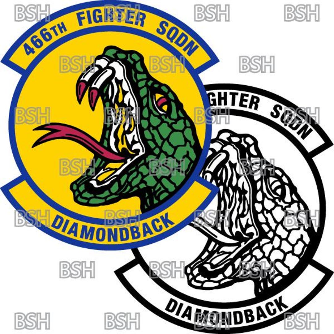 466th Fighter Squadron (hill AFB) Patch Vector Image Files (.ai, .pdf ...