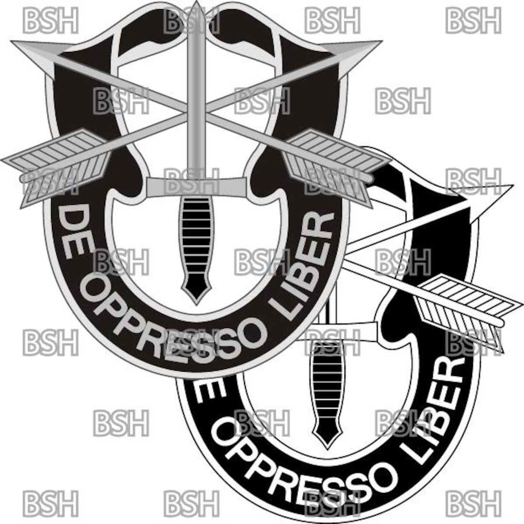 Army Special Forces Badge Vector Image Files (.ai, .pdf, & .svg Formats ...