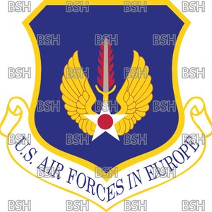 USAFE Shield Vector Image Files (.ai, .pdf, & .svg Formats) Plus ...