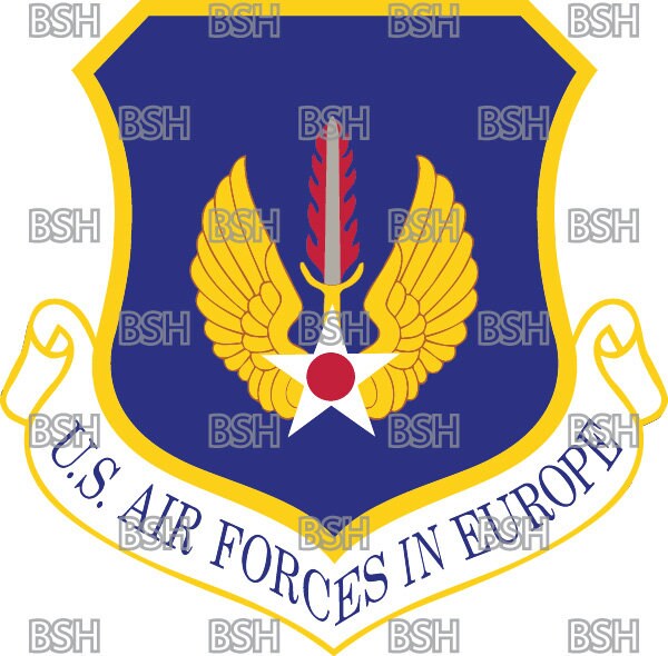 USAFE Shield Vector Image Files (.ai, .pdf, & .svg Formats) Plus ...