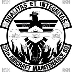55th AMXS (offutt AFB) Patch Vector Image Files (.ai, .pdf, & .svg ...