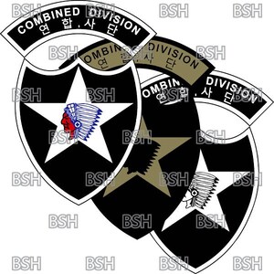 2nd ID Patch Vector Image Files (.ai, .pdf, & .svg Formats) Plus ...