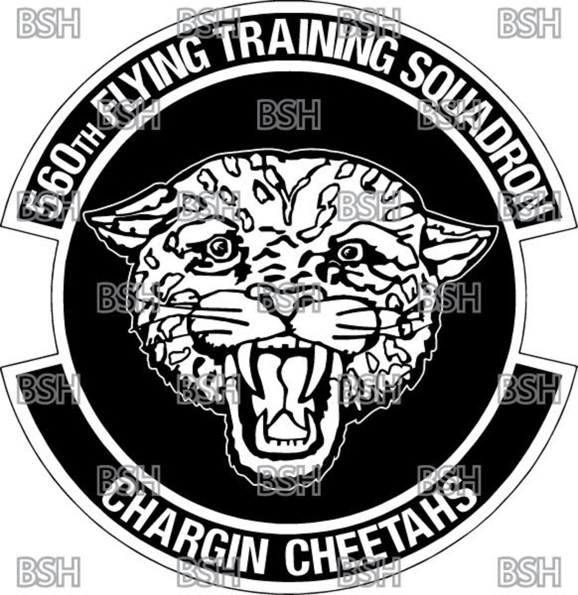 560th Flying Training Squadron (randolph AFB) Patch Vector Image Files ...