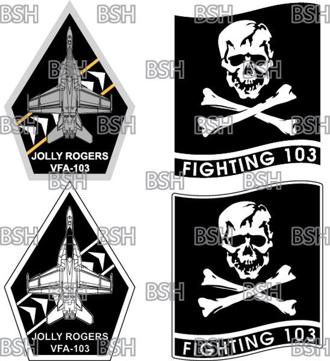 VFA-103 (NAS Oceana) Patch Vector Image Files (.ai, .pdf, & .svg ...