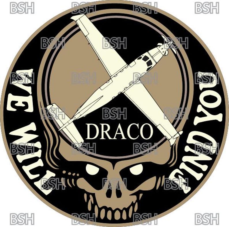 U-28 Draco Patch Vector Image Files .ai, .pdf, & .svg Formats Plus Rasters .png and .jpg - Etsy